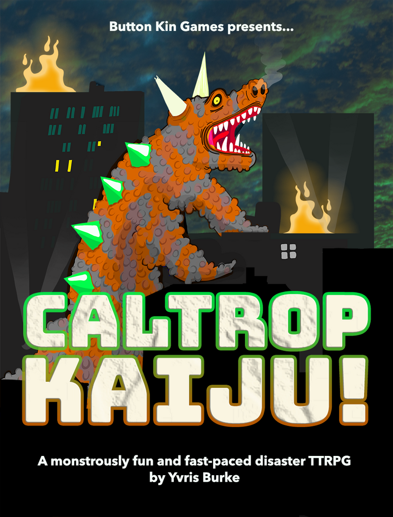 Caltrop Kaiju + complimentary PDF (via online store) – Leisure Games