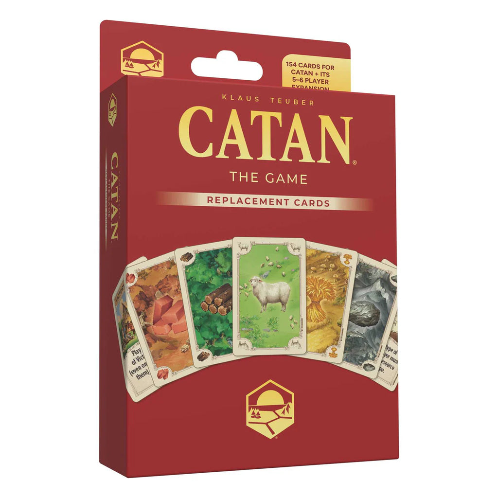 CATAN Base Game Replacement Cards Pack 6th Edition – Leisure Games