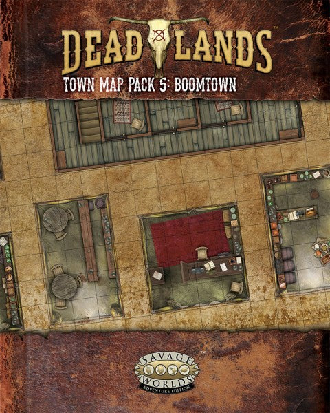 Deadlands: The Weird West - Map Pack 5 Boomtown – Leisure Games