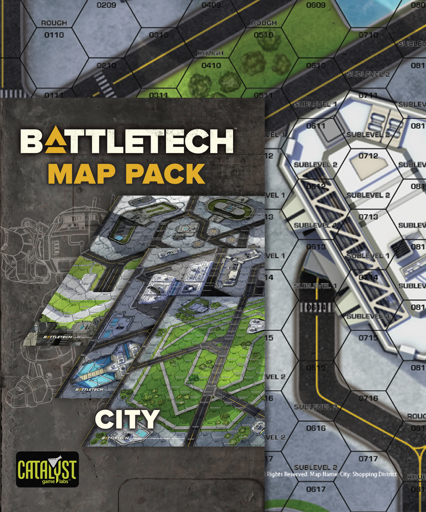 BattleTech Map Pack: City – Leisure Games