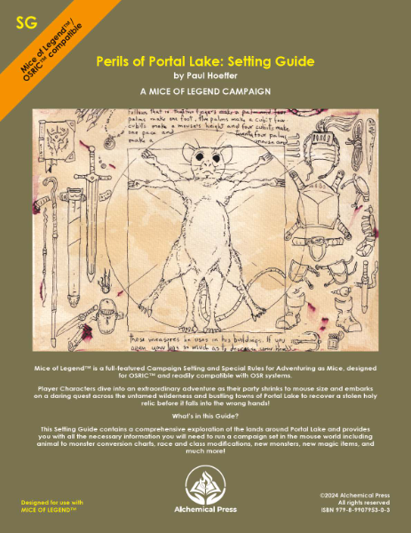 Mice of Legend: Perils of Portal Lake - Campaign Guide – Leisure Games