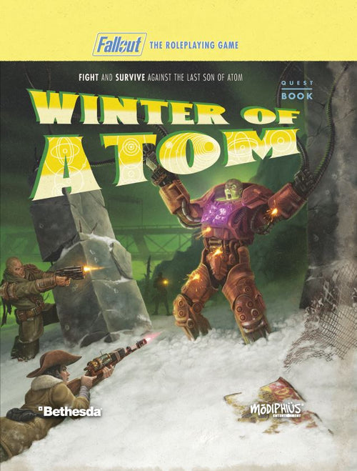 Fallout: The Roleplaying Game - Winter Of Atom - ONE MIS-CUT PAGE + co ...