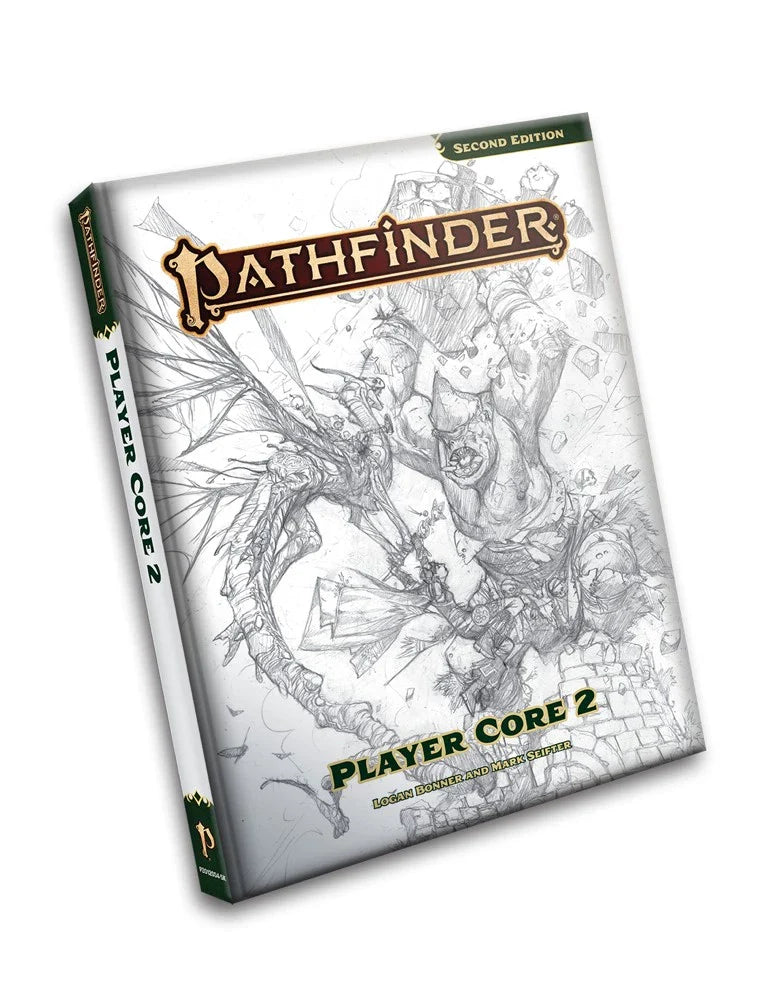 Pathfinder: Player Core 2 Sketch Cover Edition – Leisure Games
