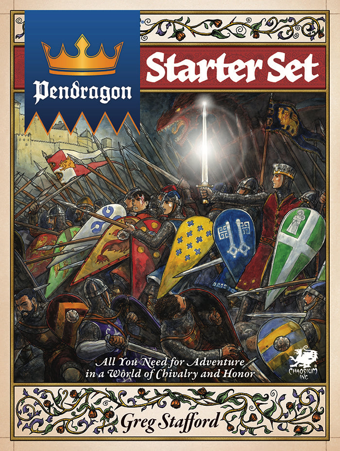 Pendragon Starter Set + complimentary PDF – Leisure Games