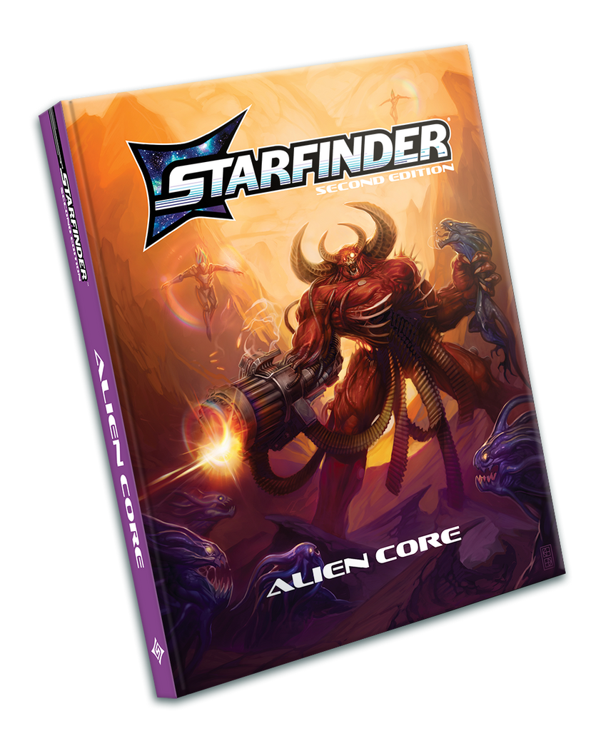 Starfinder (2nd Ed) Alien Core - Standard Cover – Leisure Games